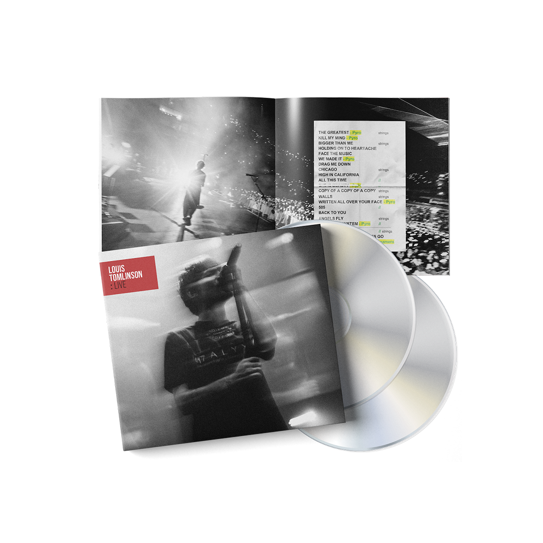 LIVE (Double CD) | Louis Tomlinson Official AU Store - Louis Tomlinson ...